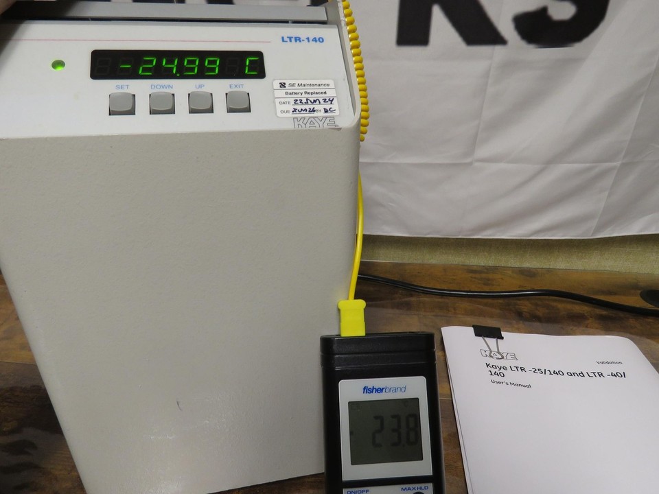 Kaye LTR-140 Dry Block Thermocouple Sensor Calibrator -25C-140C 2024 ...