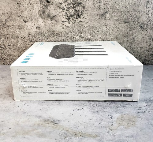 Rock Space AC2100 Dual Band Gigabit WiFi Router Black RSD0614 NEW ...