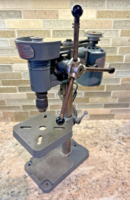 Cameron precision Micro drill press model MODEL 164 1/15HP 7500 TO ...