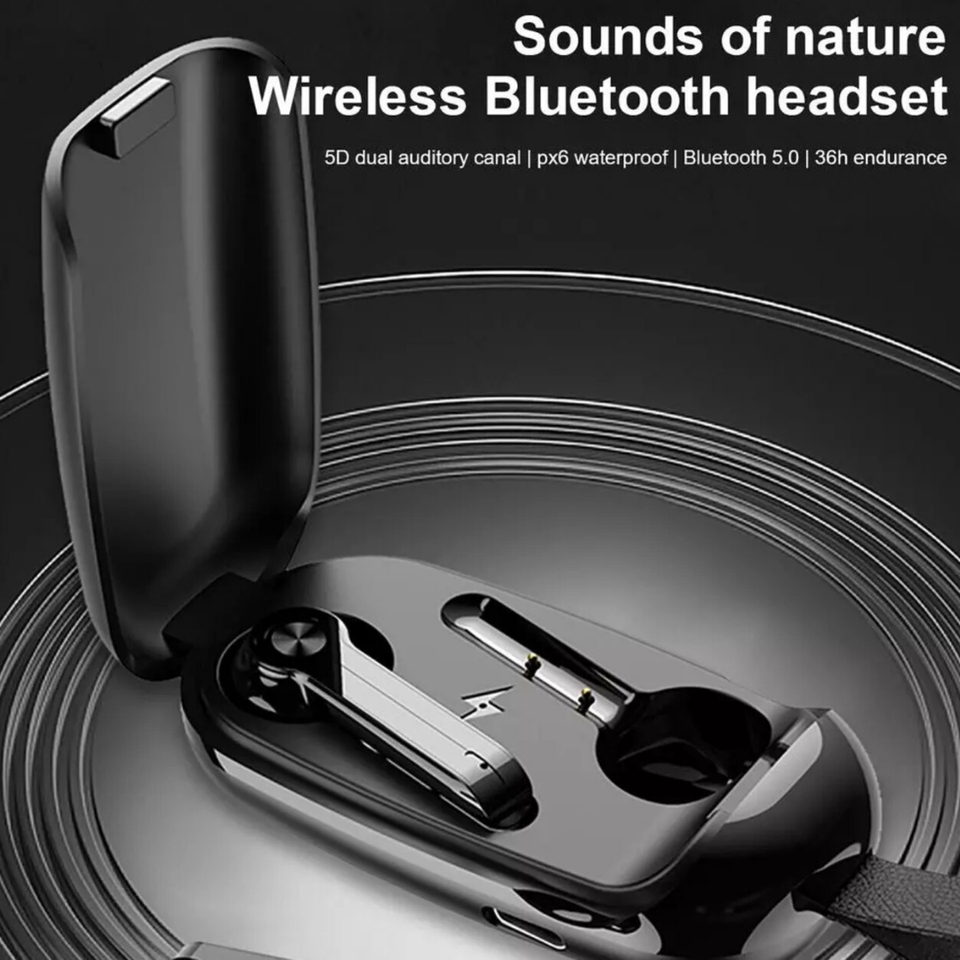 TWS Bluetooth Earbuds True Wireless Earphone Waterproof Headset Premium ...