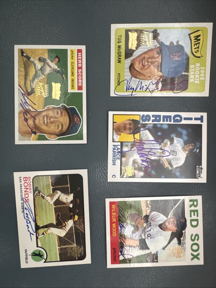 Lot Of 43 Topps Certified Autographs Fan Favorites, Archives & More | eBay