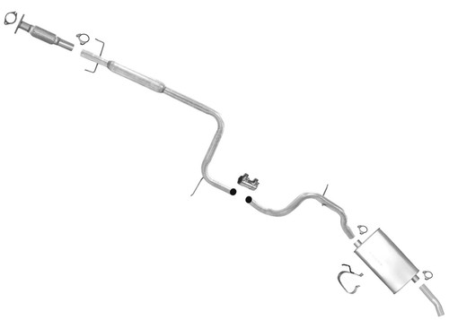 for 1991 1992 1993 1994 1995 Ford Taurus 3.8L Sedan Muffler Pipe ...