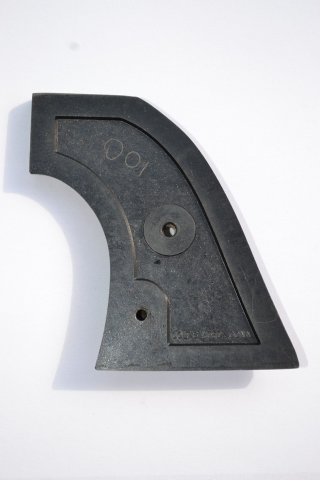 FACTORY COLT SINGLE ACTION ARMY SAA BLACK CHECKERED EAGLE & SHIELD ...