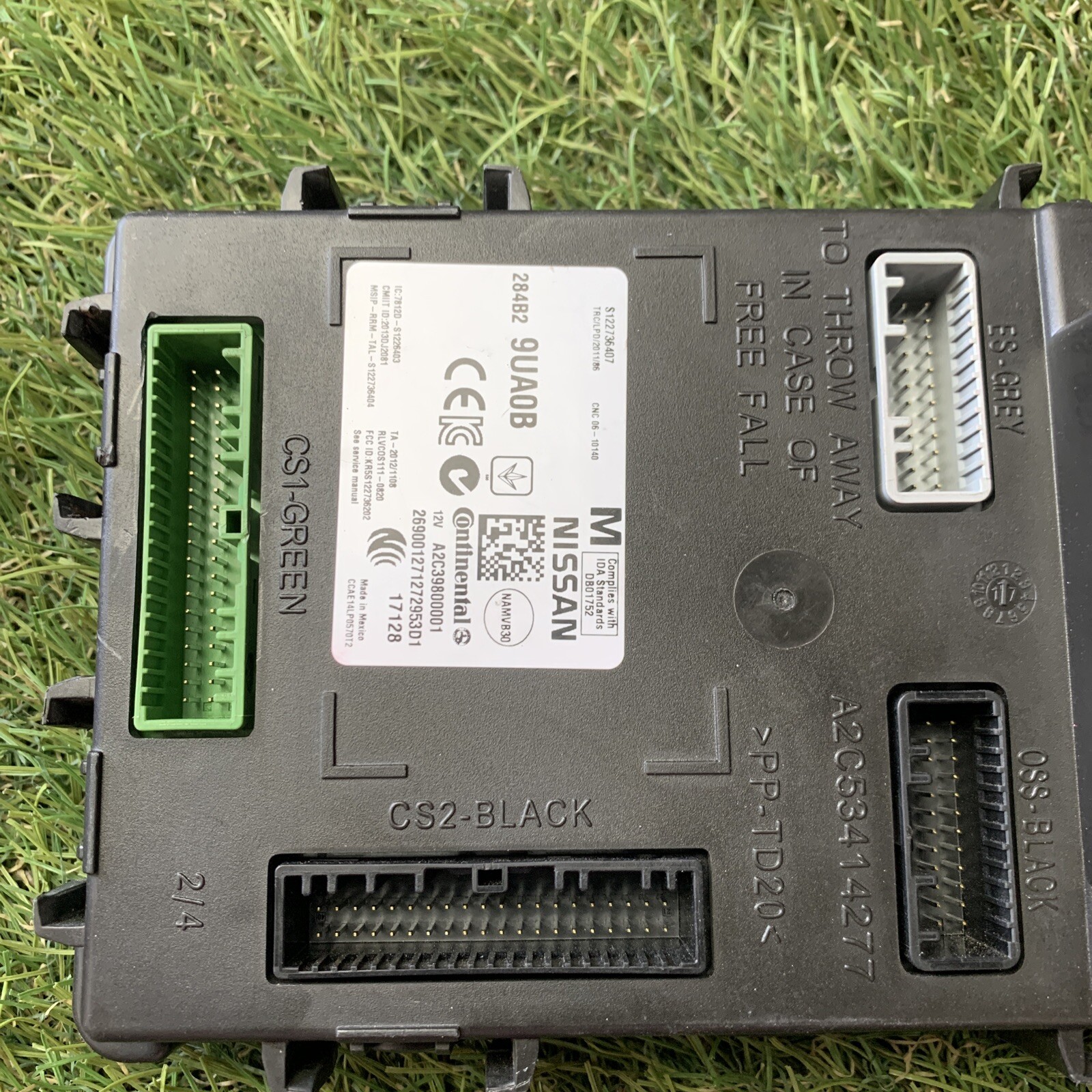 2017 2018 17 18 NISSAN MURANO BODY CONTROL MODULE BCU BCM 284B2-9UA0B ...