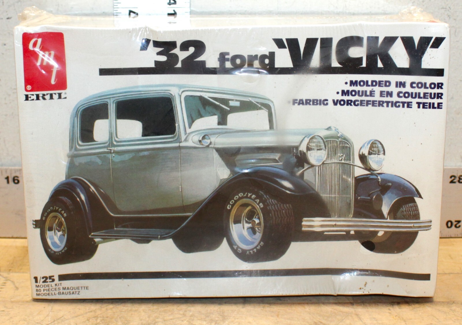 Vintage AMT 32 Ford "VICKY" Coupe 1/25 4157 Sealed Model Kit Unbuilt | eBay