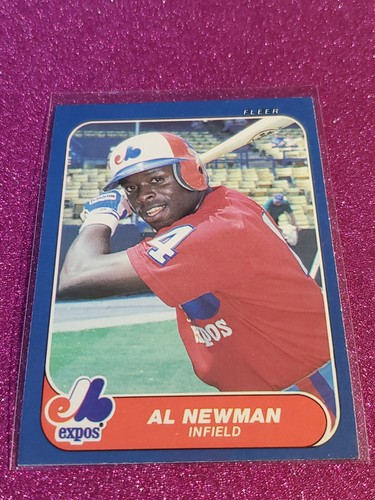 1986 Fleer Update Al Newman #U-80 Montreal Expos XRC RC Rookie | eBay