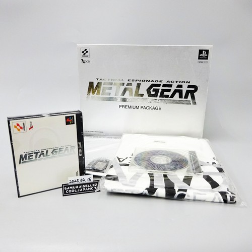 Metal Gear Solid Premium Package Complete Set PlayStation PS1 KONAMI ...