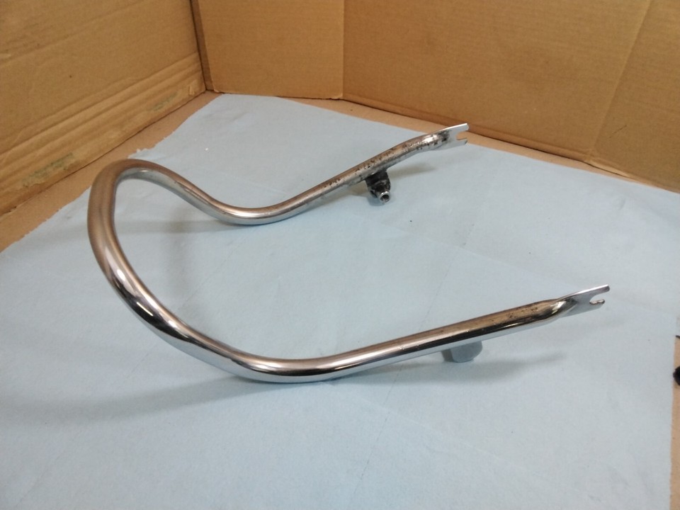 1980 Kawasaki KZ1000 G Z1 Classic Chrome Rear Grab Rail Bumper KZ 1000 ...