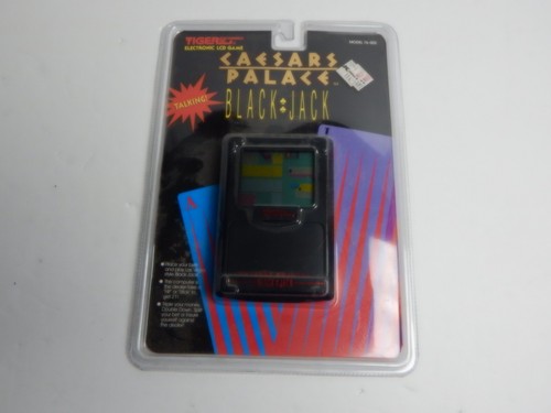 TIGER ELECTRONICS TALKING CAESARS PALACE POKER 1994 HAND HELD ...