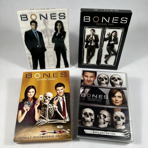 Bones Complete Seasons 1-4 DVD Box Sets 1,2,3,4 | eBay