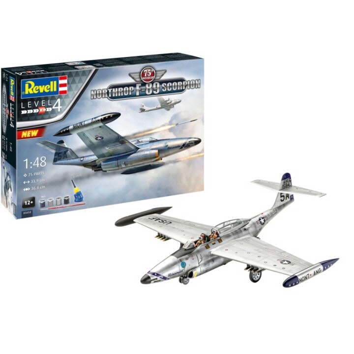 Revell #05650 1/48 Northrop F-89 Scorpion 75th Anniversary | eBay
