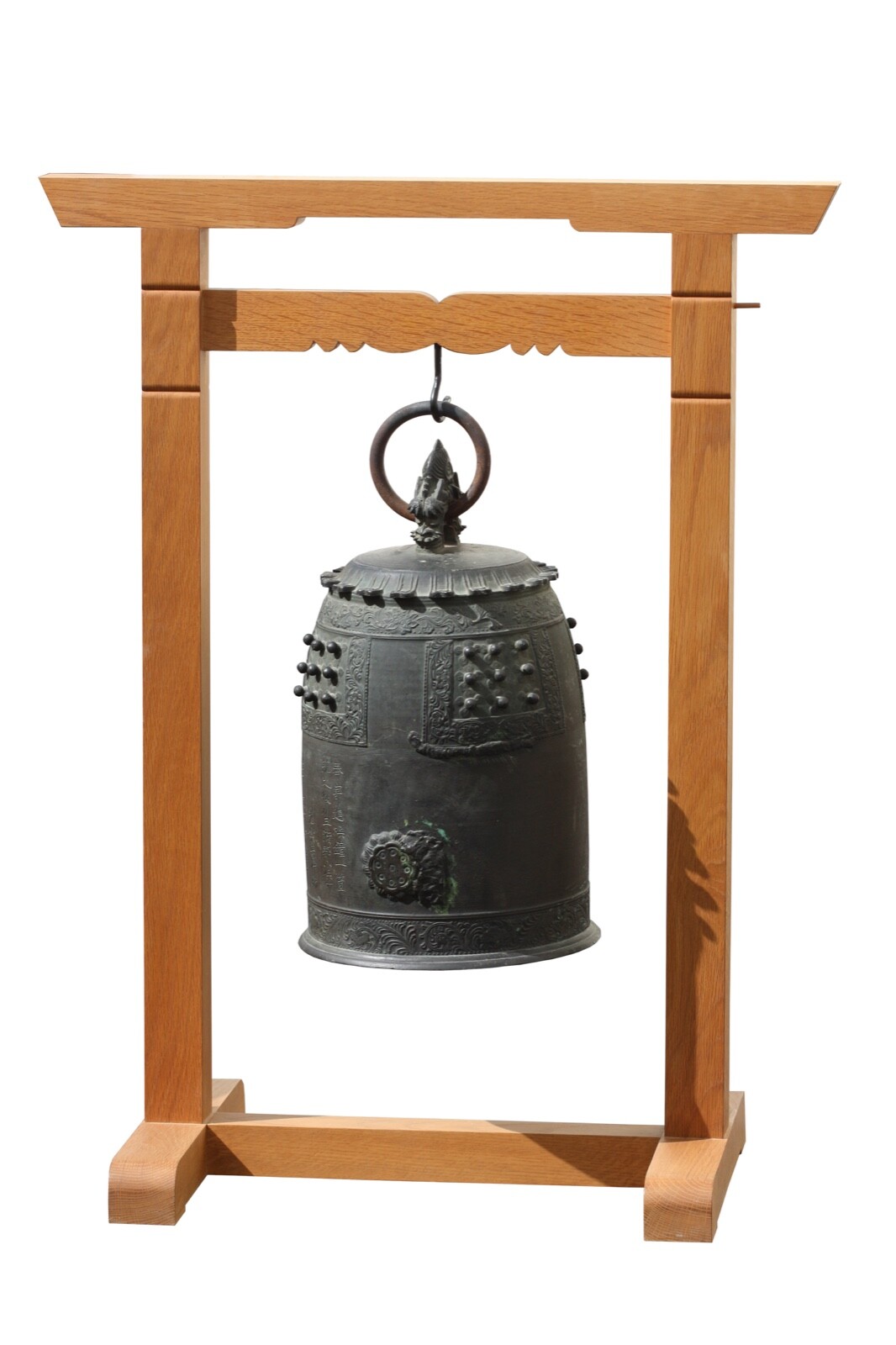 Japanese Bronze Bonsho Buddhist Temple Bell | eBay