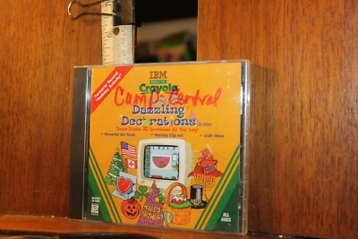 IBM Crayola Dazzling Decorations CD ROM | eBay