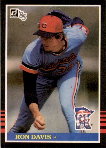 1985 Donruss Ron Davis 101 Baseball Cards #120 | eBay