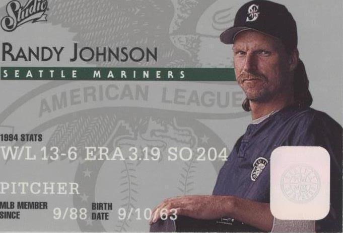 1995 Studio - Randy Johnson #48 for sale online | eBay