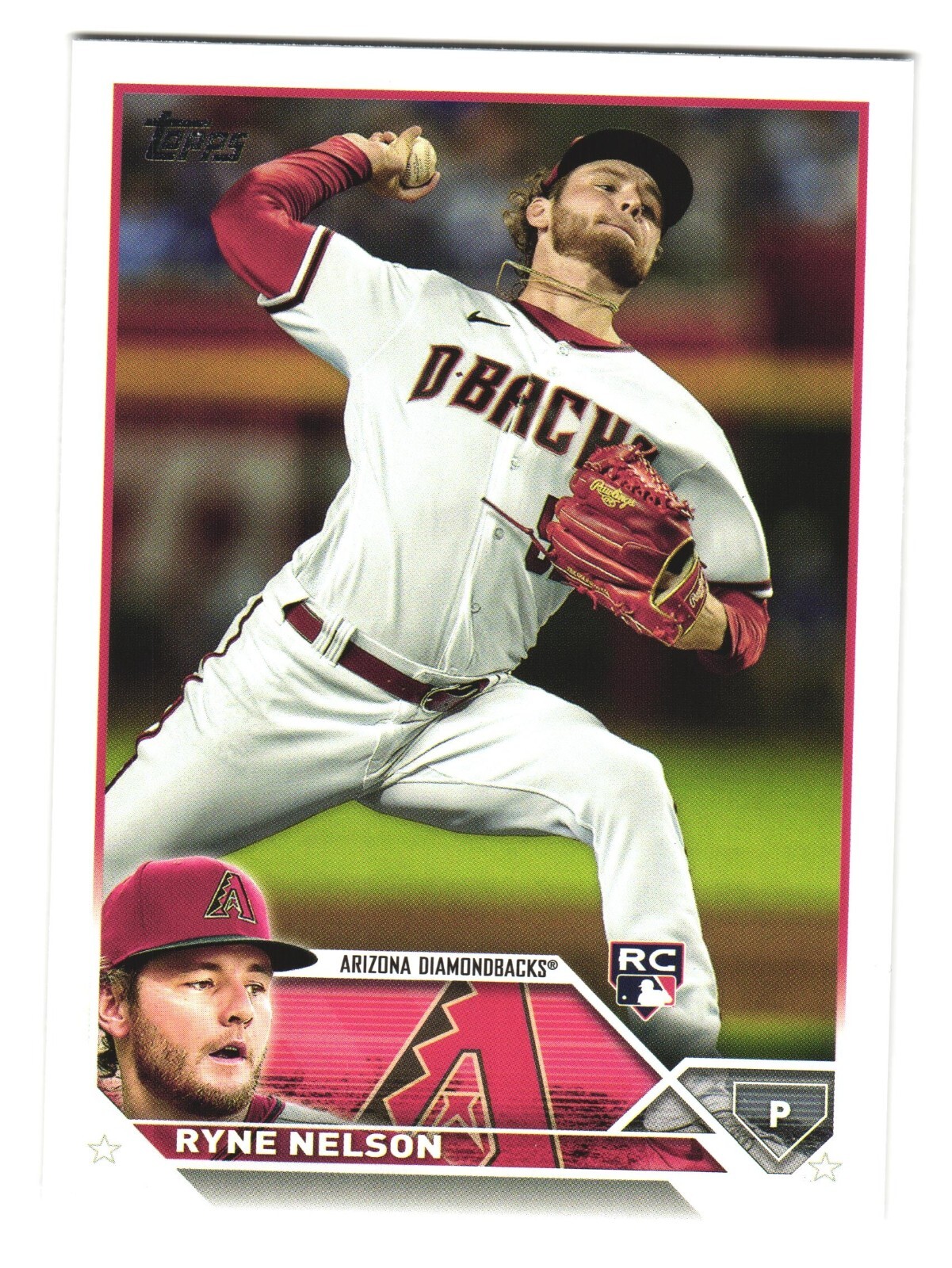 2023 Topps #459 Ryne Nelson RC Rookie Card Arizona Diamondbacks QTY | eBay