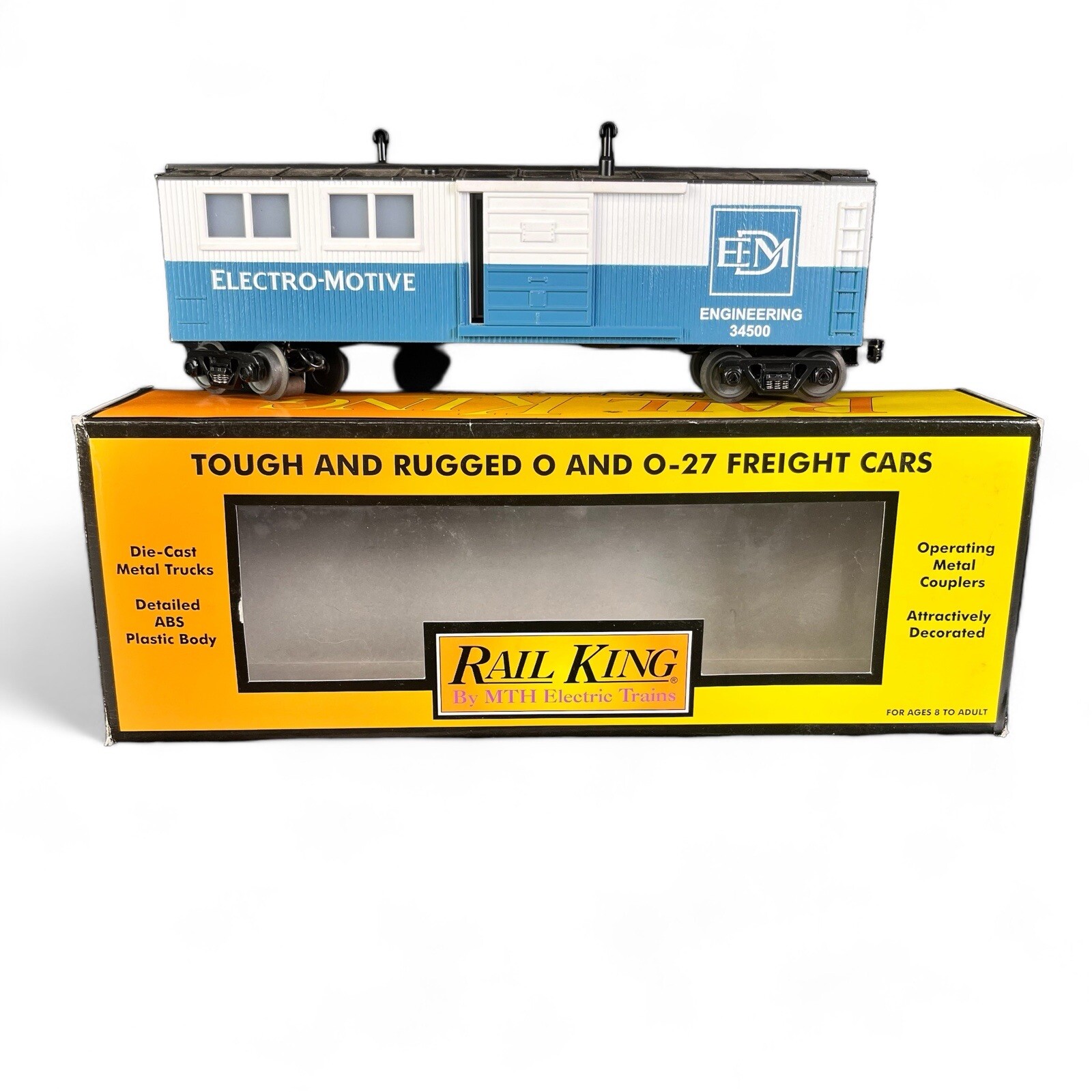 MTH Rail King Electro Motive Division Box Car 30-7978 O-Gauge Model ...