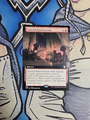 1x Spiteful Repossession Extended Art - NM/M NCC MTG Magic | eBay