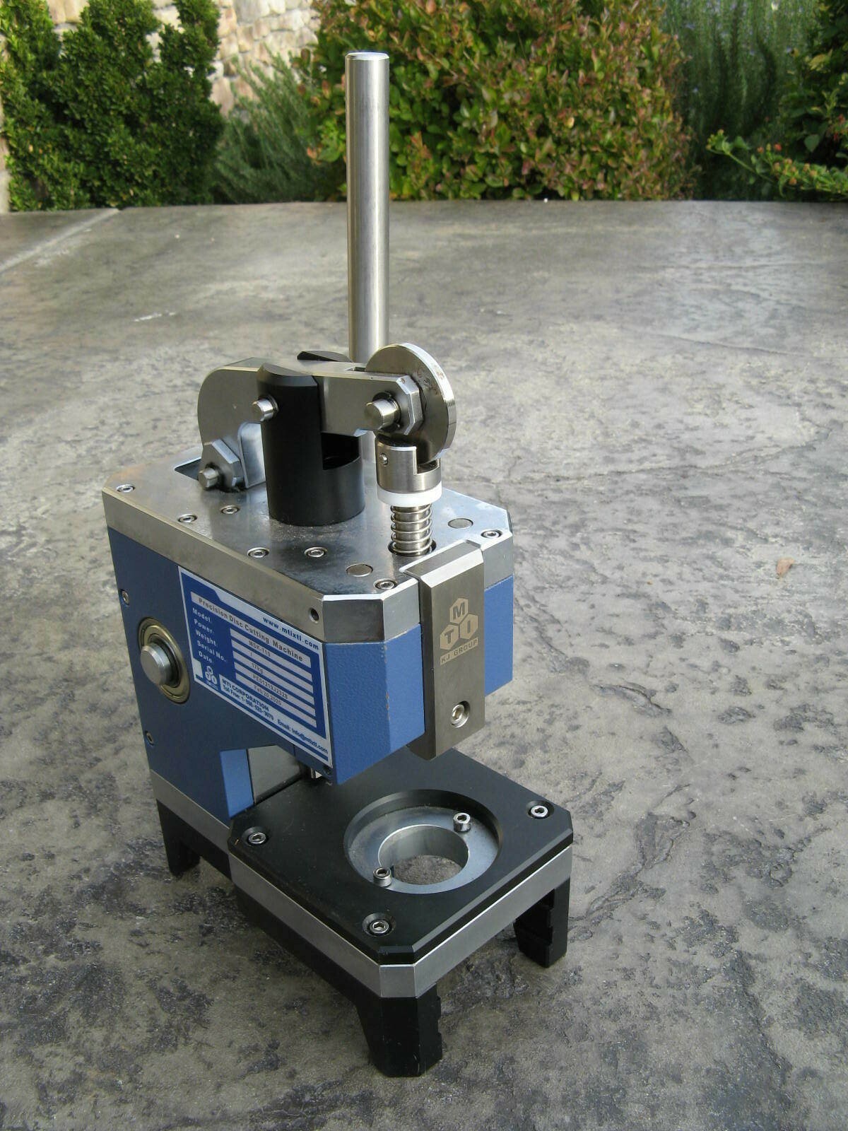 MTI+Precision+Disc+Cutter+Machine+MSK-T10+19+mm+Die for sale online | eBay