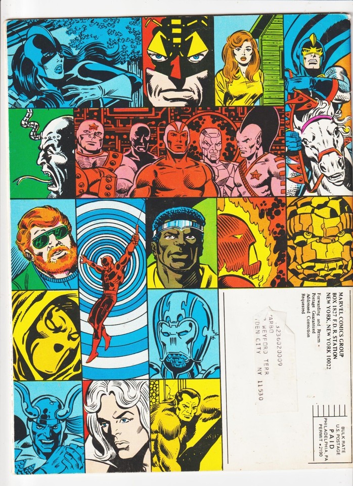 FOOM MARVEL COMIC MAGAZINE 19 MARVELMANIA FANZINE DEFENDERS COLOR ...