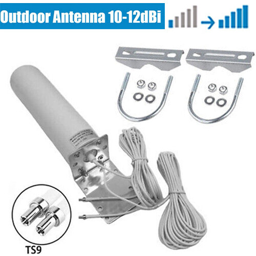 698-2700MHz Dual SMA Antenna High Gain Router Antenna Fixed Mount 3G 4G ...
