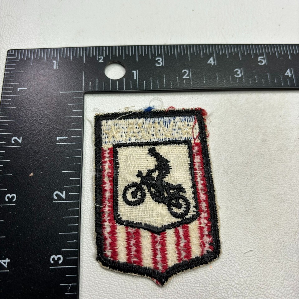 VINTAGE VIVA WHEELIE / JUMP Motorcycle Biker Patch 47R | eBay