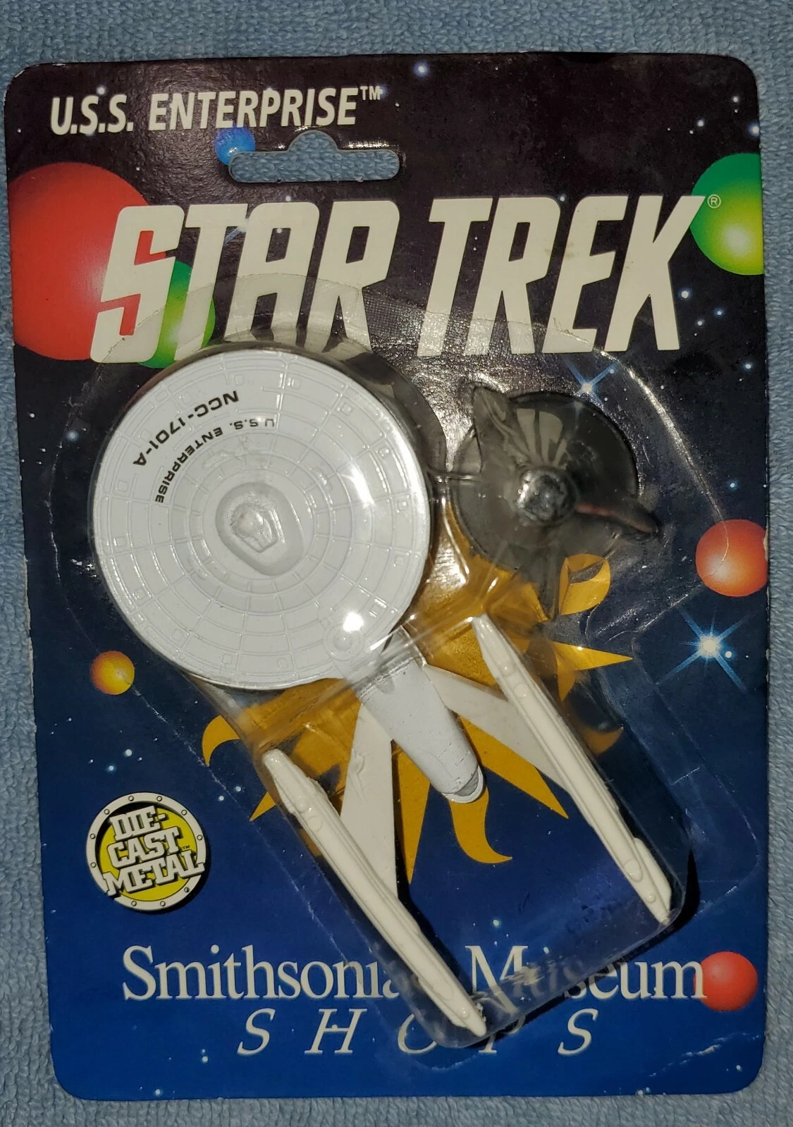 Купить Ибей | 1991 Star Trek USS Enterprise NCC-1701-A Smithsonian ...
