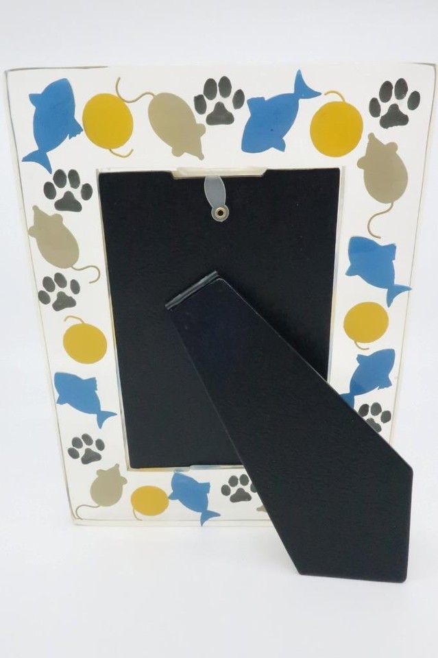 CUTE CAT KITTEN KITTY ACRYLIC PHOTO FRAME 6X4 4X6 FISH MOUSE PAW YARN ...