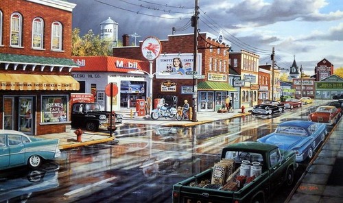 Ken Zylla Reflections of Main Art Print Signed and Numbered 30" X 18 ...