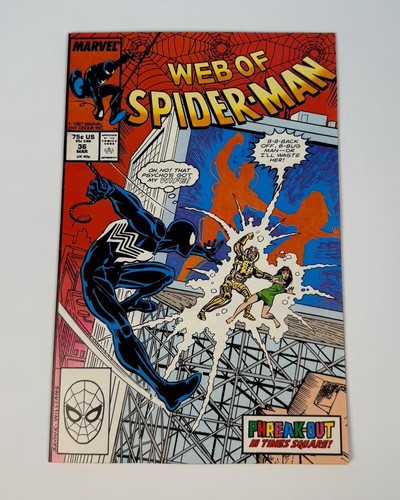 Web of Spider-Man #36 (Marvel 1988) ~ 1st Appearance Tombstone NM | eBay