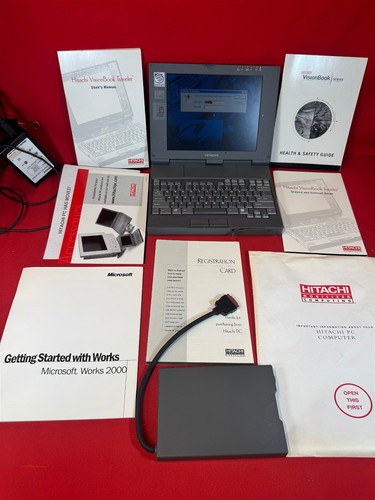 Hitachi VISIONBOOK TRAVELER 3000 Series Subnotebook Computer Extras ...