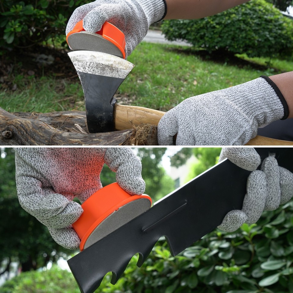 Dual-Grit Multi-Purpose Diamond Sharpening Stone Knife Tool Sharpener ...