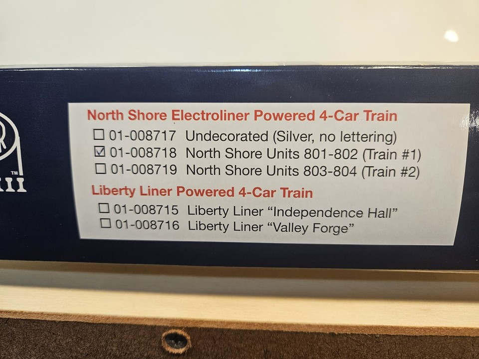 ConCor CNS&M Electroliner 801-802 HO Scale DCC | eBay