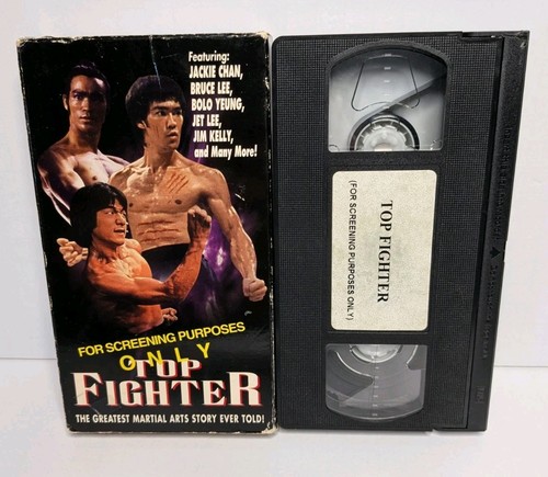 Top Fighter VHS Used Jackie Chan Bruce Lee Martial Arts Documentary ...