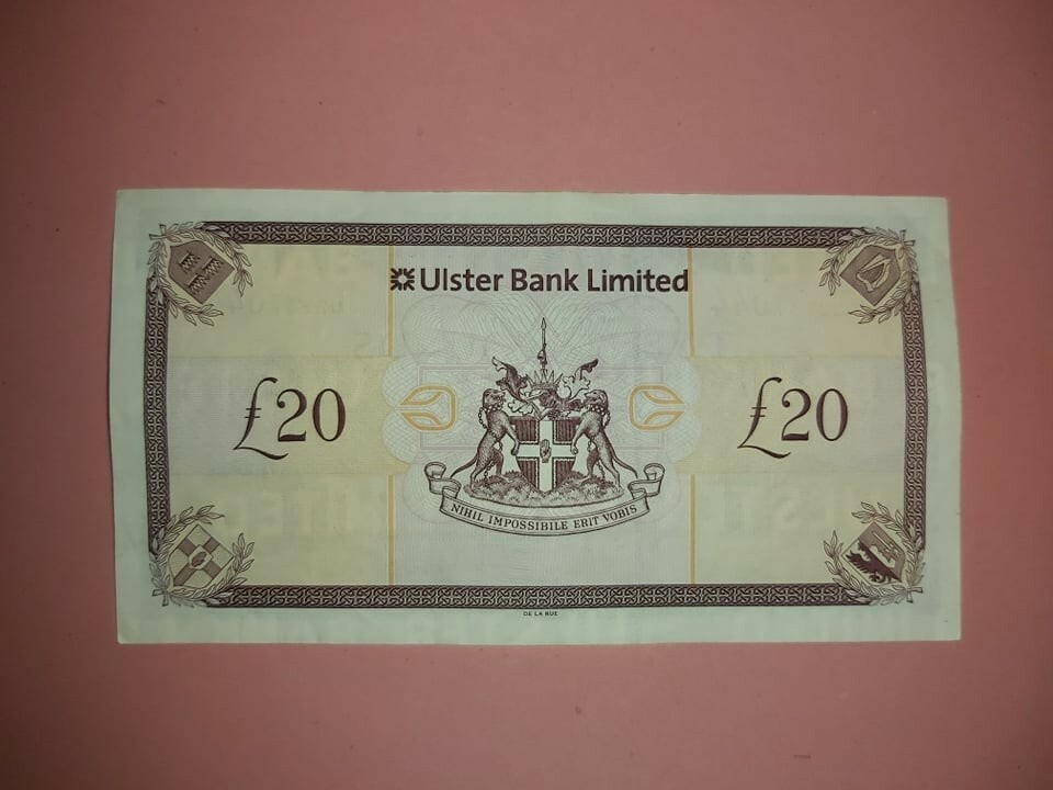 Ulster Bank 2014 £20 twenty pounds bank note fantastic condition | eBay UK