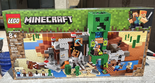 LEGO Minecraft 21155 The Creeper Mine. Retired, NISB, Free Shipping ...