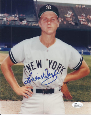 BRIAN DOYLE Autograph 8x10 Photo New York Yankee JSA certification | eBay