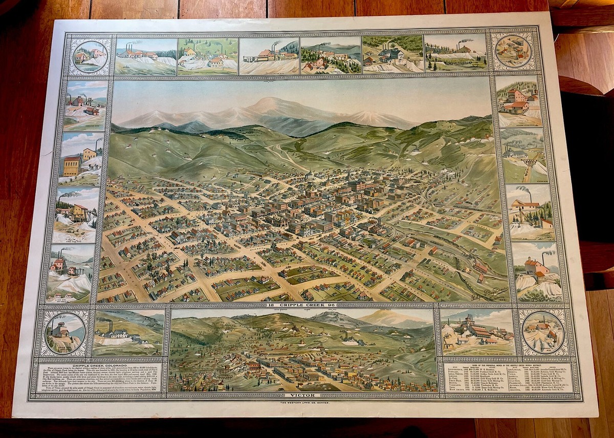 Mapa De Victor Colorado Victor Languemack, José Crespo Y
