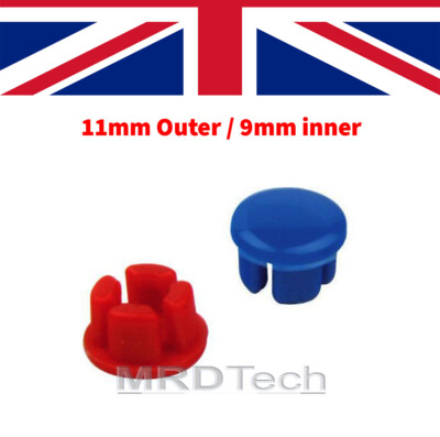 Tap Indices pair of push in 8mm/9mm tap indices (1 red/1 blue) | eBay UK