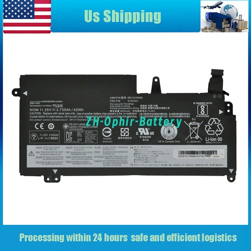 New Genuine 01AV400 01AV401 Battery for Lenovo ThinkPad S2 13 ...