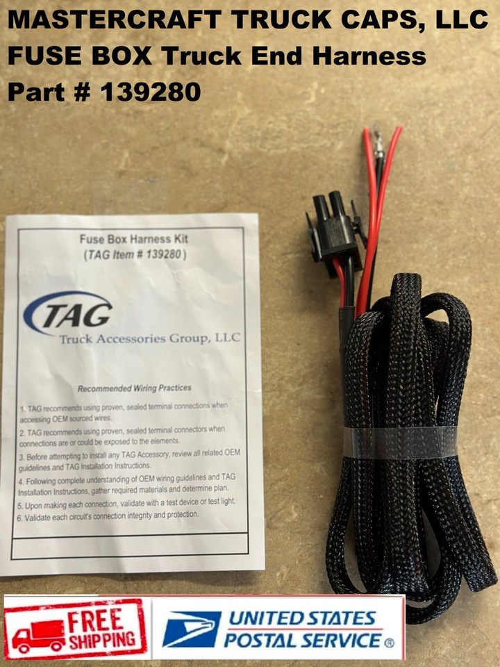 LEER Truck Cap Wiring Harness Century Truck Cap Wiring Harness #139280 ...