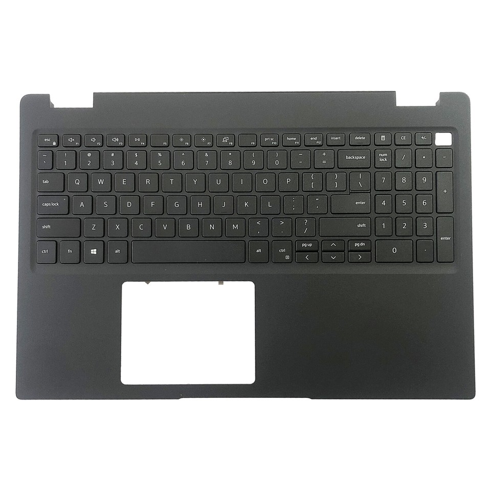 For Dell Latitude 3510 LCD Back Cover/Palmrest /Non-Backlit Keyboard ...