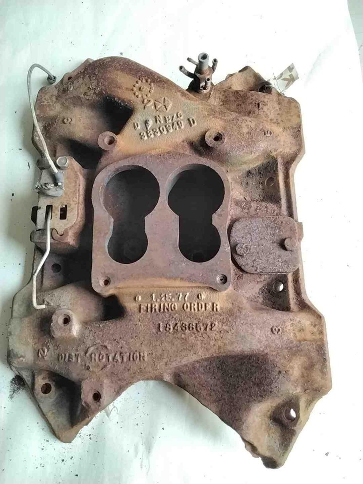 1977 Dodge Chrysler Mopar 383 400 4bbl Intake Manifold 3830949 | eBay