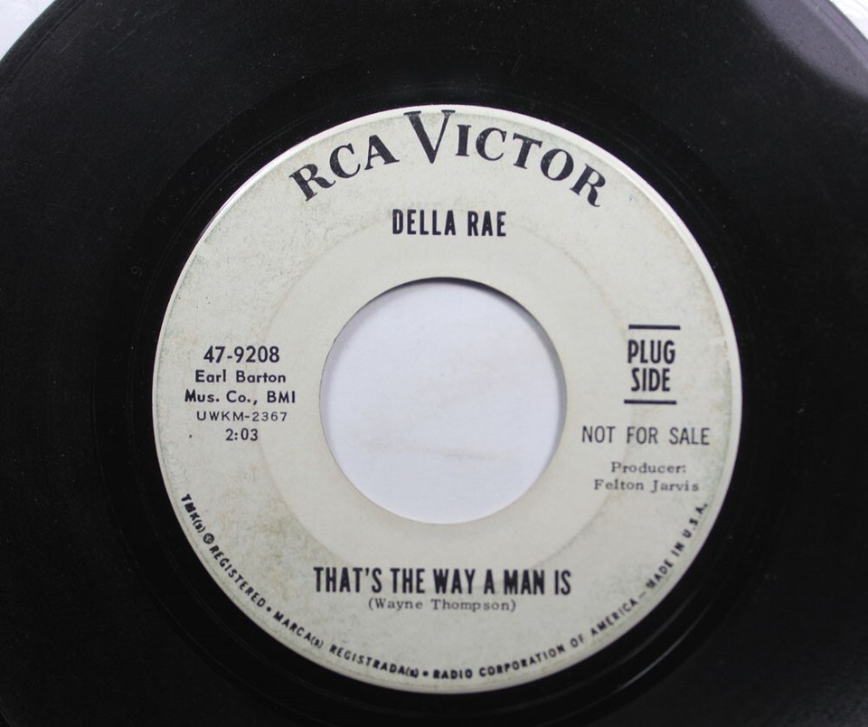 50'S & 60'S Promo 45 Della Rae - Time And Distance / That'S The Way A ...