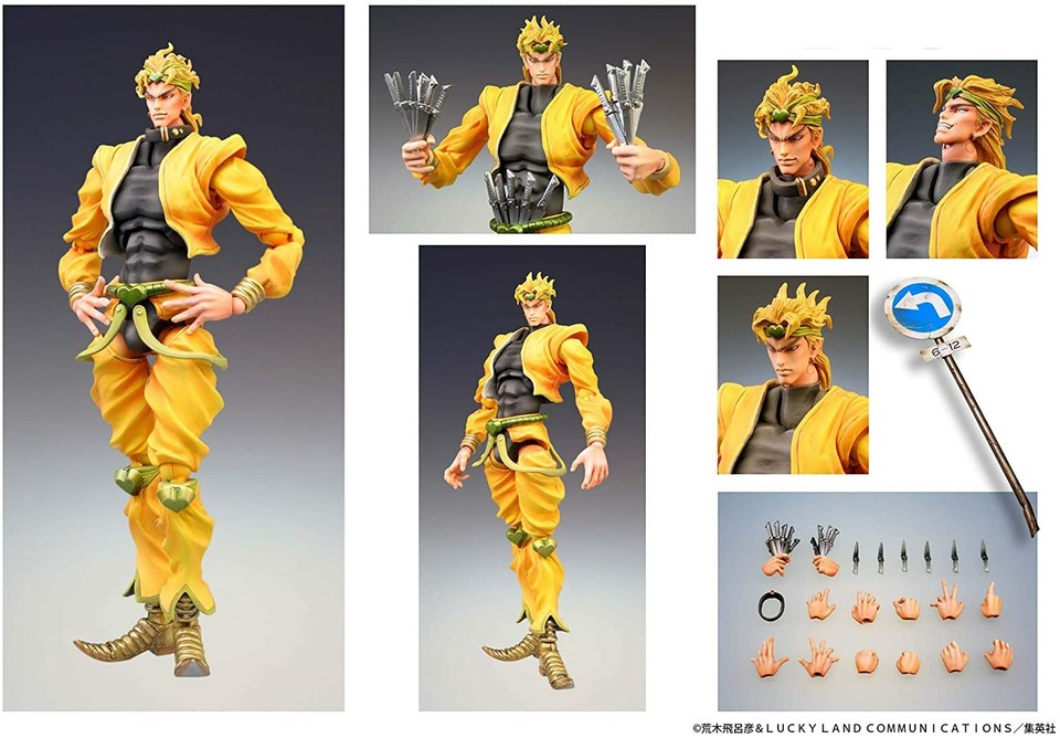JoJo's Bizarre Adventure Super Action Statue Figure 3rd part Dio & The ...