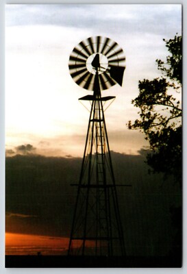 Postcard Deaf Smith County Area Windmills | eBay