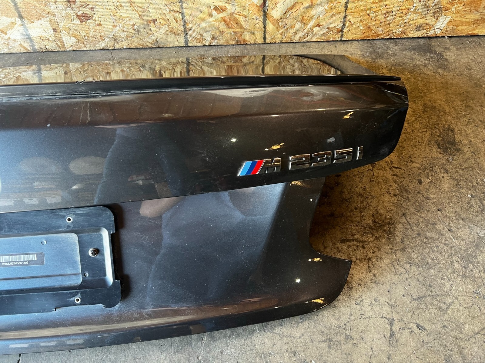 BMW 2014-2020 F22 F87 REAR TRUNK LID ASSEMBLY MINERAL GRAY METALLIC OEM ...