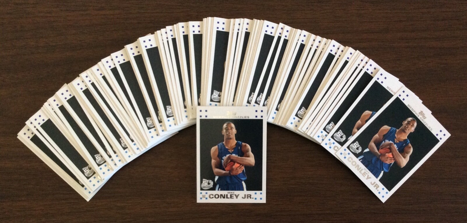 LOT OF 100 MIKE CONLEY 2007-08 TOPPS ROOKIE BASKETBALL CARDS # 4 | eBay
