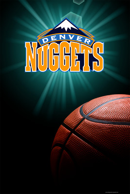 Denver Nuggets NBA Basketball Home Decor Wall Art Print EXTRA LARGE 66 ...