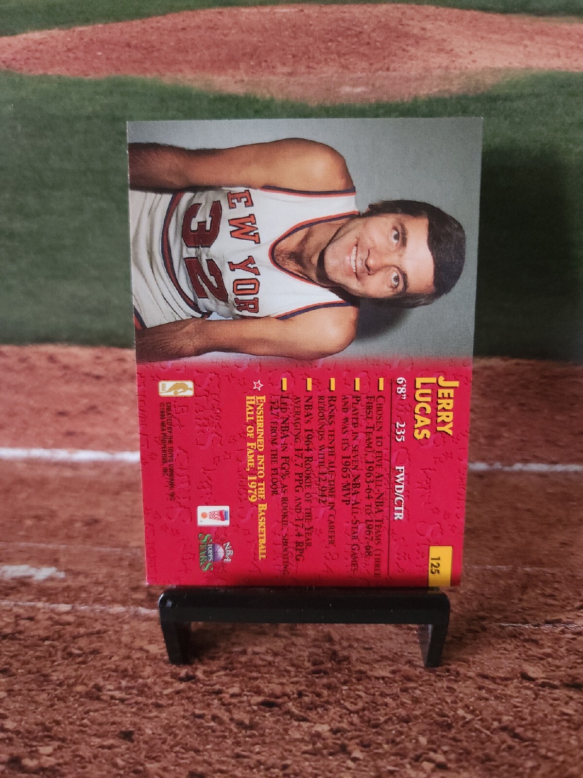 1996 Topps NBA Stars #125 Jerry Lucas 🔥 HoF | eBay